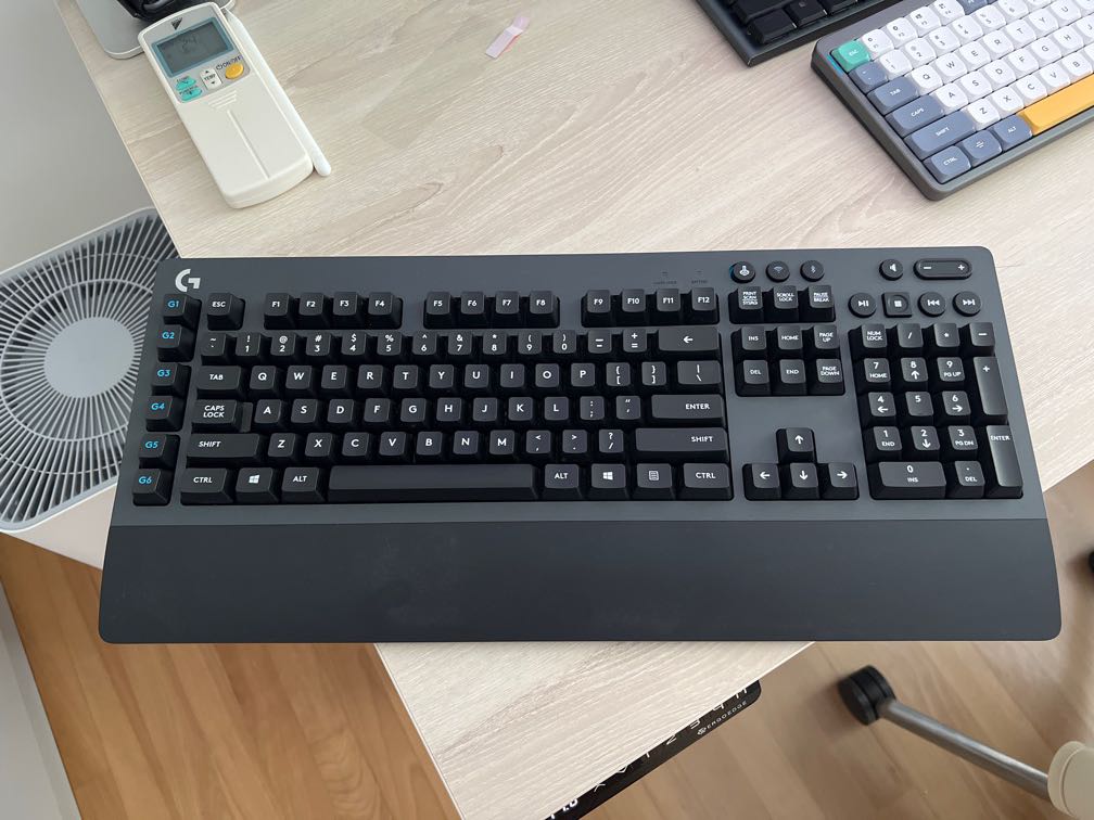 Logitech G613 Full size wireless mechanical keyboard, Computers & Tech ...