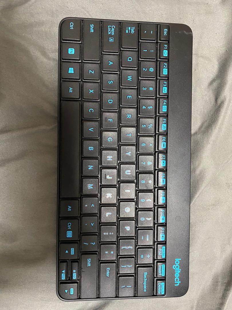 Logitech Wireless Keyboard K240 And Mouse M212 Computers And Tech Parts And Accessories Computer