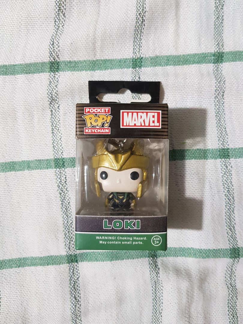 LOKI FUNKO POP POCKET KEYCHAIN, Hobbies & Toys, Toys & Games on Carousell
