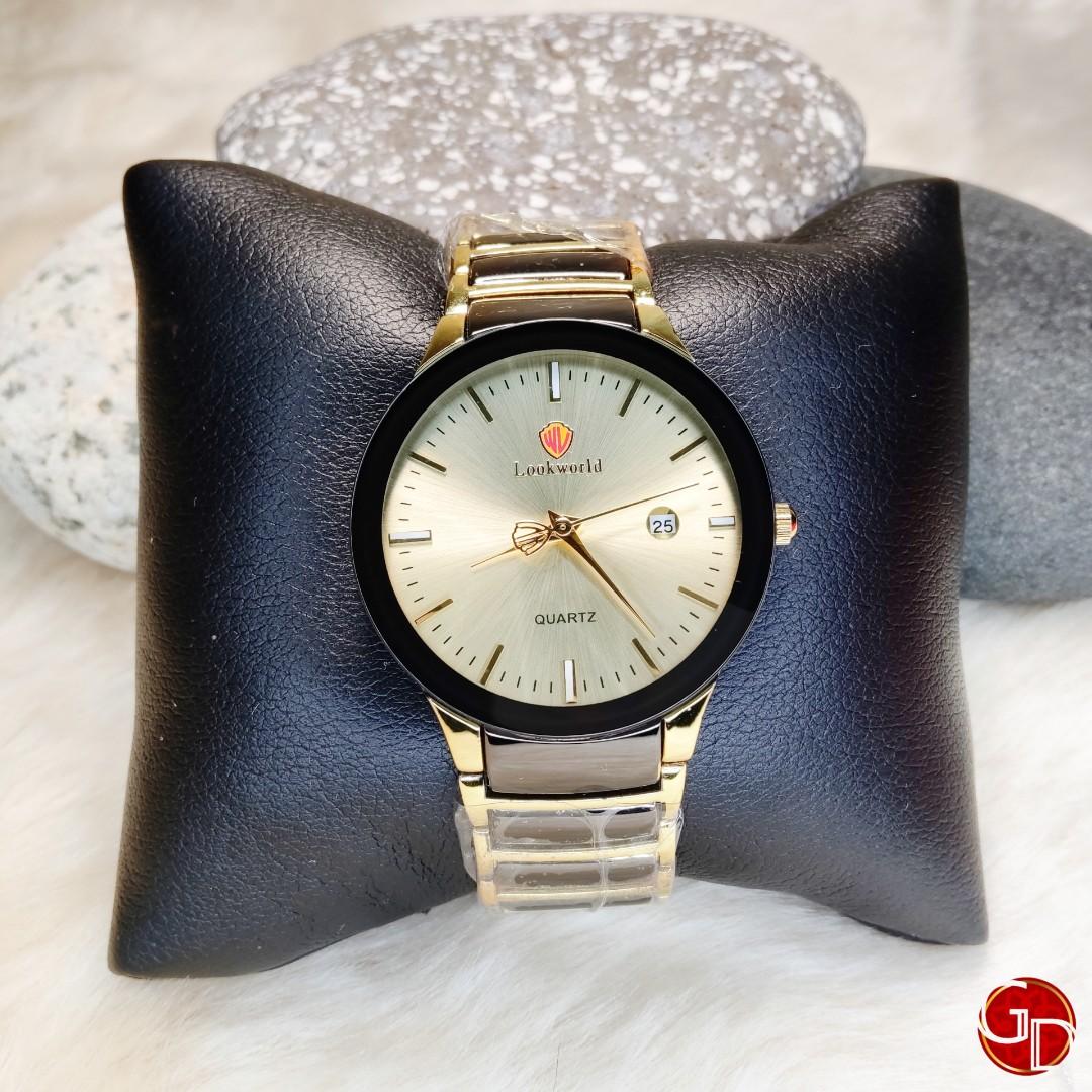 Lookworld Black &Gold Watch, Women's Fashion, Watches & Accessories ...