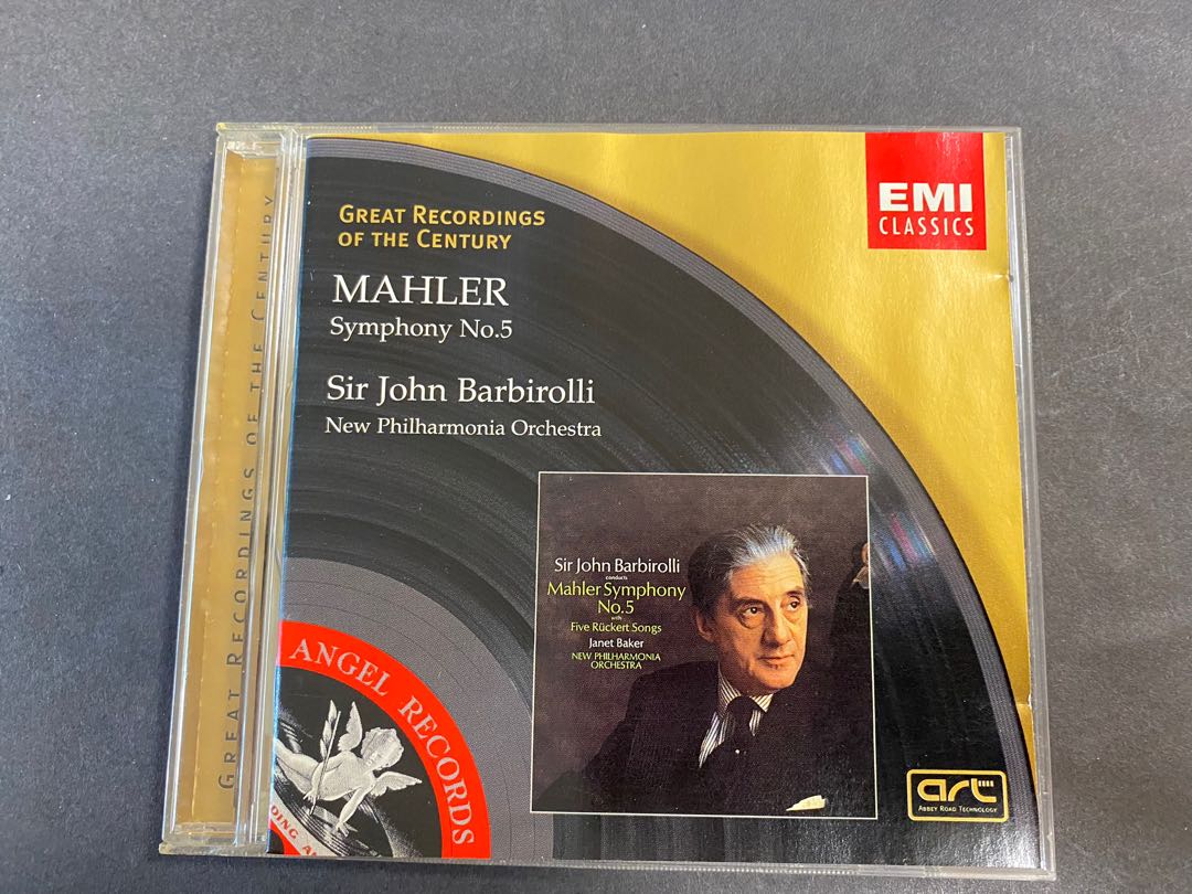Mahler Symphony No. 5 , Sir John Barbirolli, 興趣及遊戲, 音樂樂器 & 配件, 音樂與媒體 ...