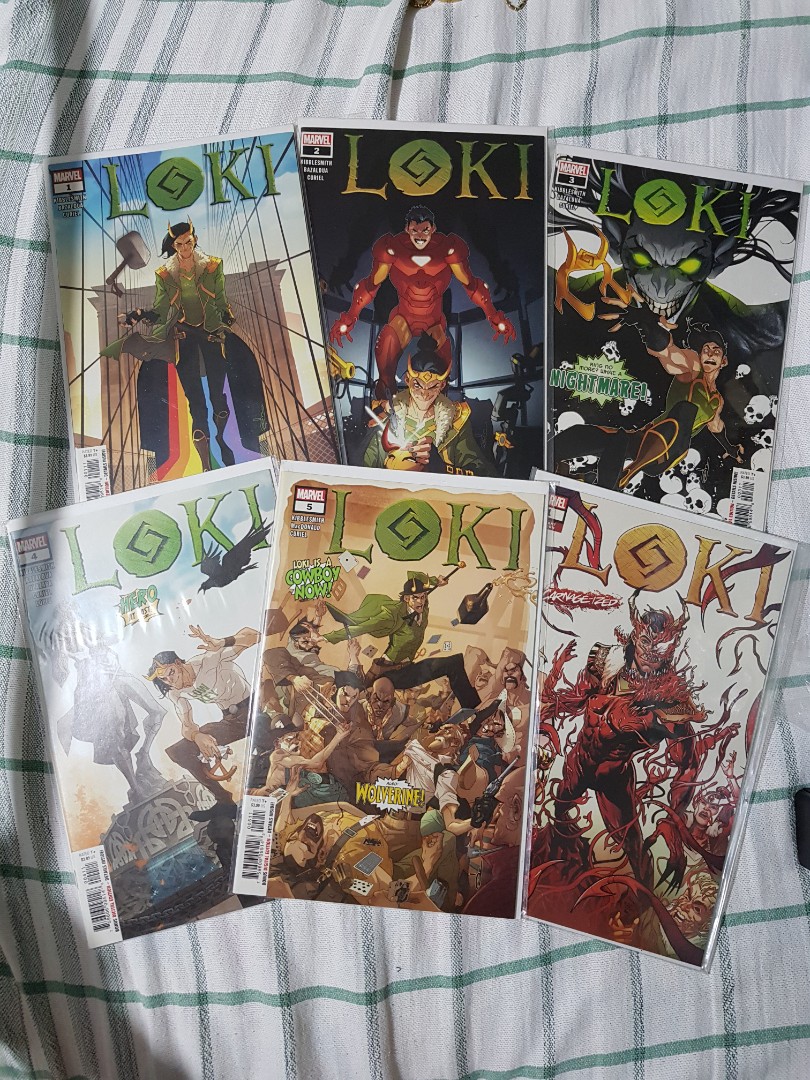 Marvel Comics Loki, Hobbies & Toys, Books & Magazines, Comics & Manga ...