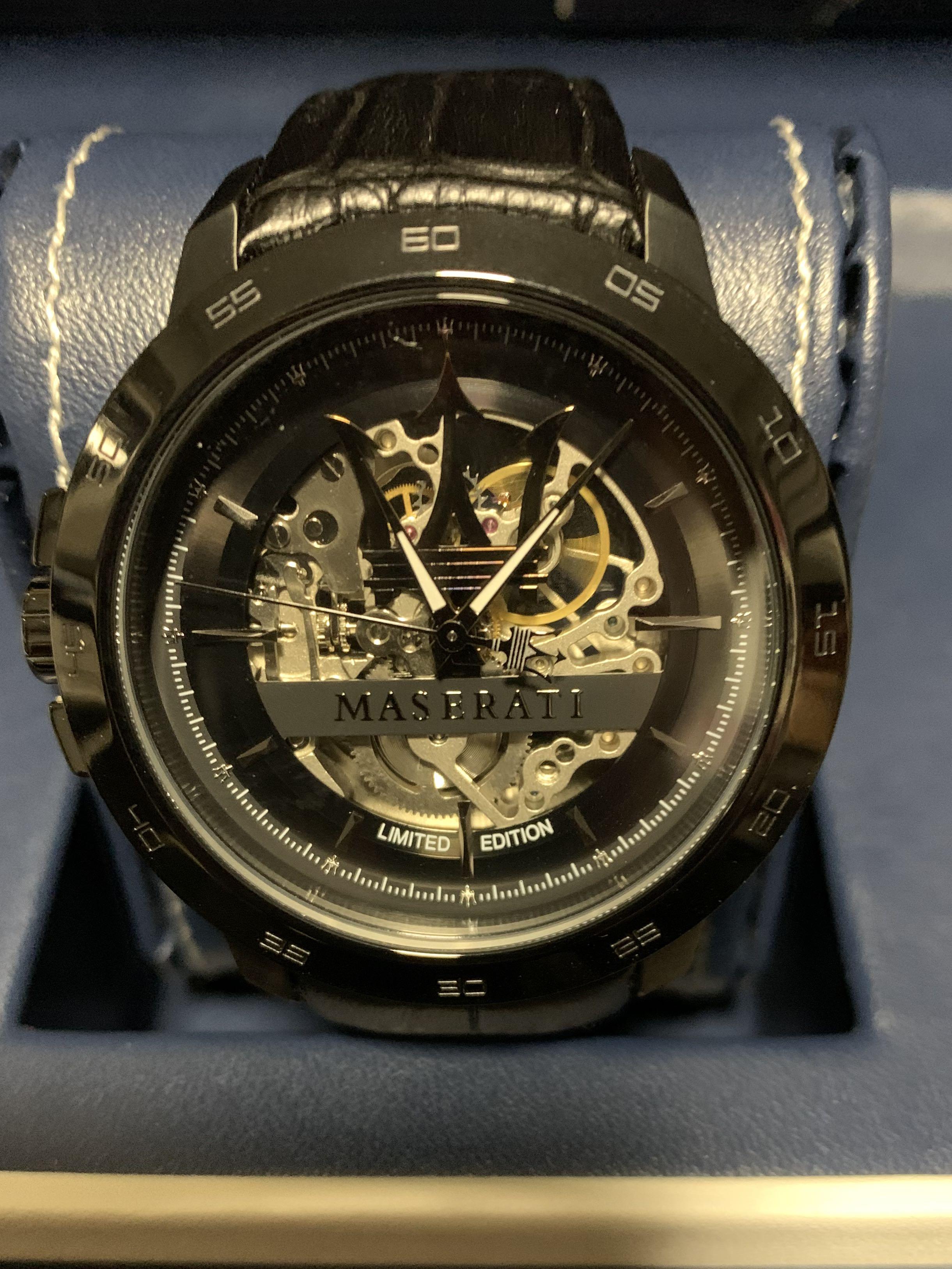 Maserati LE Automatic Watch, Men's Fashion, Watches & Accessories ...