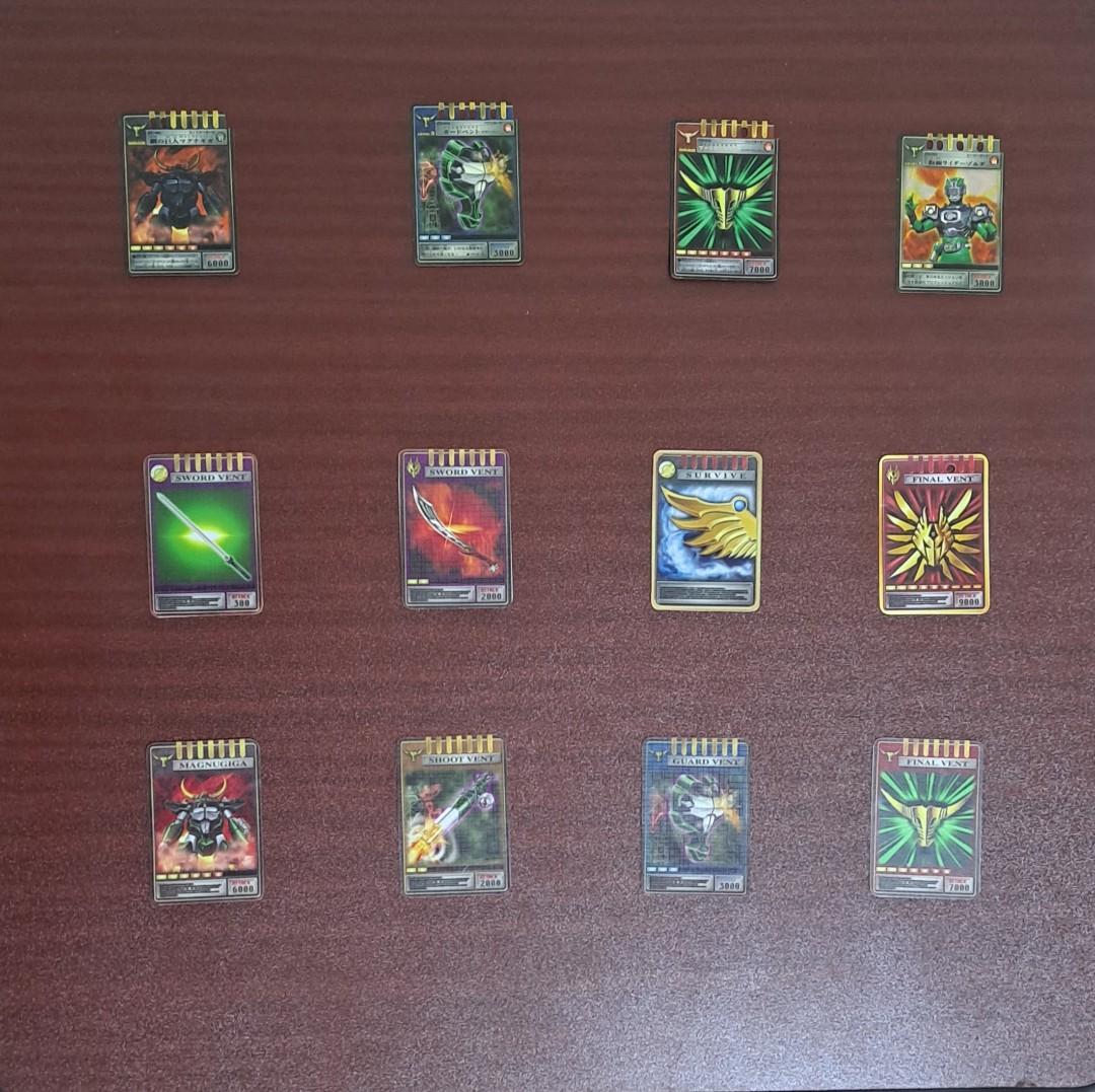 Masked Rider/Kamen Rider Ryuki DX V-Buckle with Three Decks,12 Advent ...