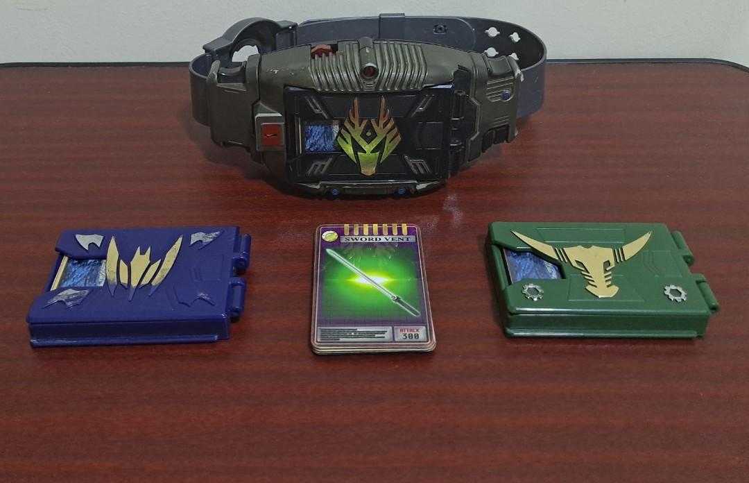 Masked Rider/Kamen Rider Ryuki DX V-Buckle with Three Decks,12 Advent ...