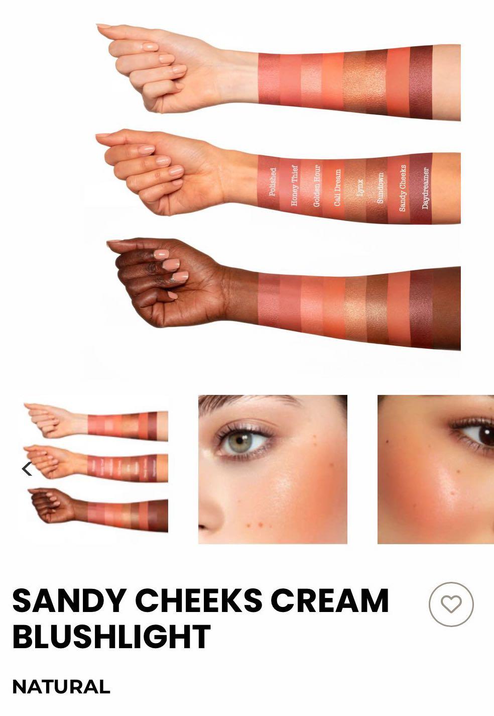 Melt Cosmetics blush "Sandy Cheeks", Beauty & Personal Care, Face ...