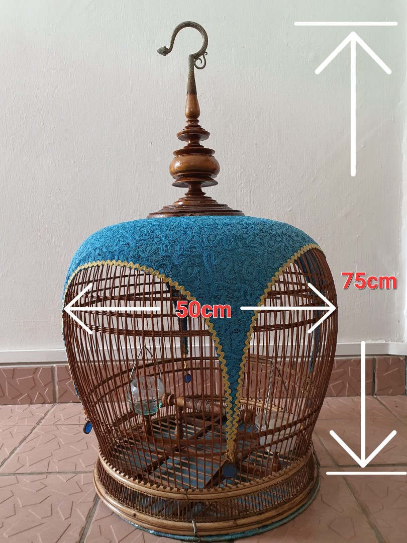 Merbok Bird Cage, Pet Supplies, Homes & Other Pet Accessories on Carousell