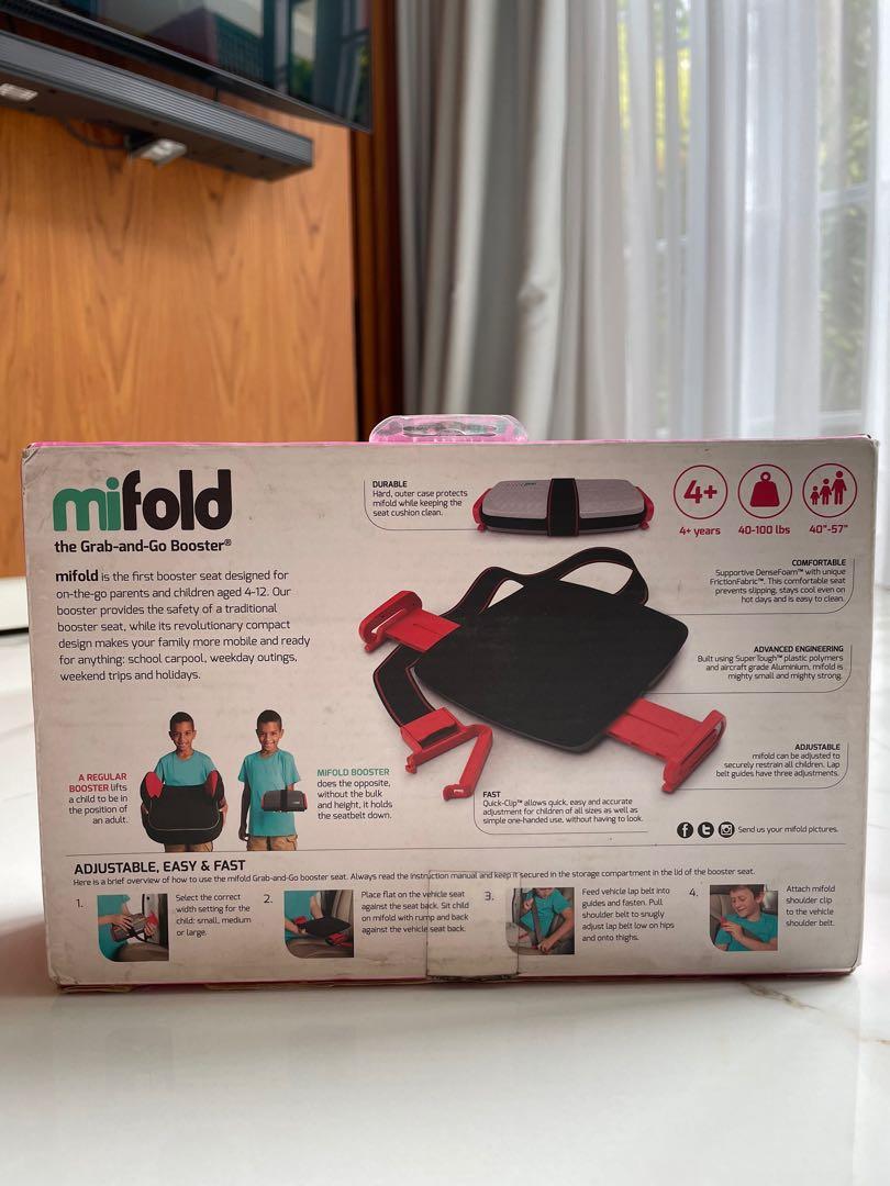 Mifold pink, Babies & Kids, Going Out, Car Seats on Carousell