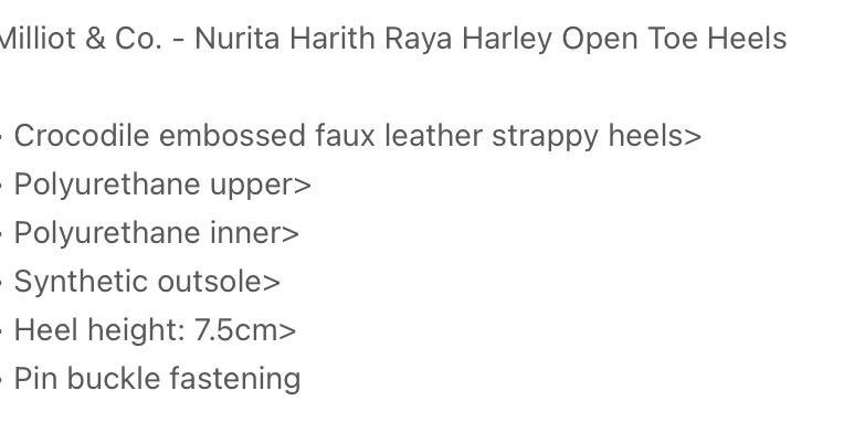 Milliot&co Nurita Harith Raya Collection, Women's Fashion, Footwear ...