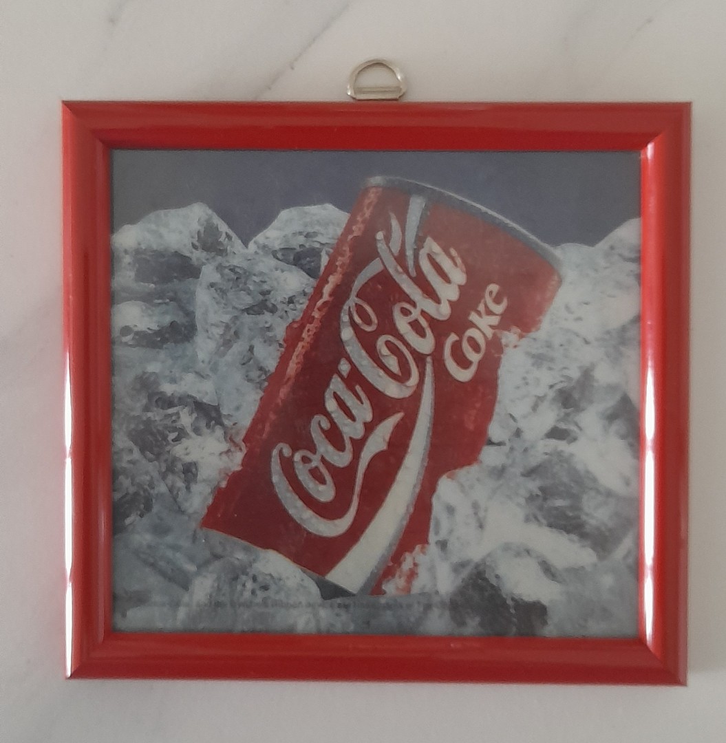 Mini Coca-Cola picture frame, Hobbies & Toys, Memorabilia ...