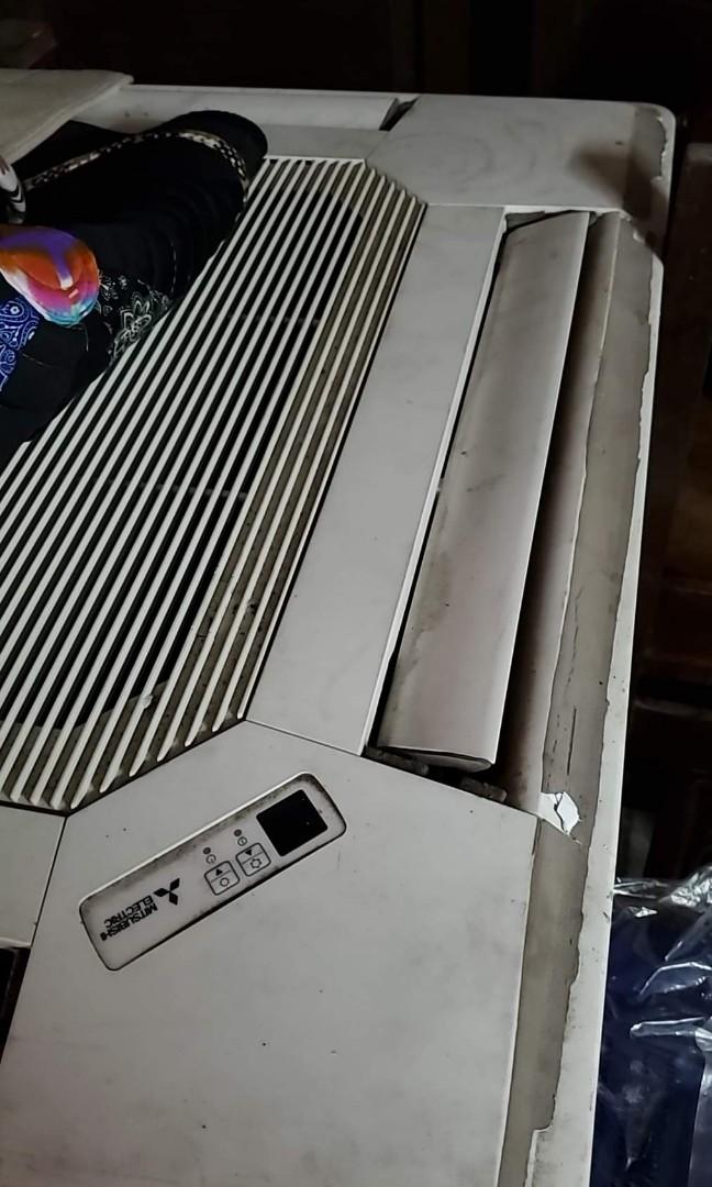Mitsubishi Ceiling Cassette type Aircon 3TR, TV & Home Appliances, Air ...