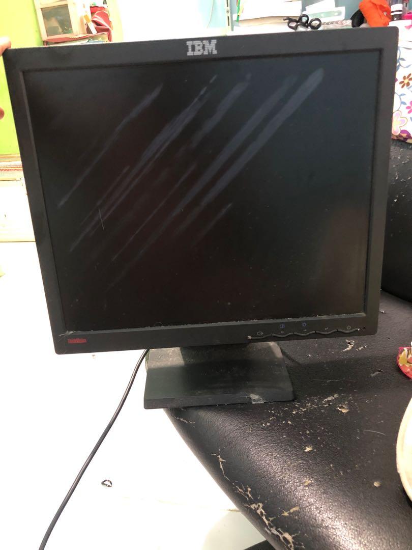 Monitor IBM Thinkvision Square, Elektronik, Komputer, Lainnya di Carousell