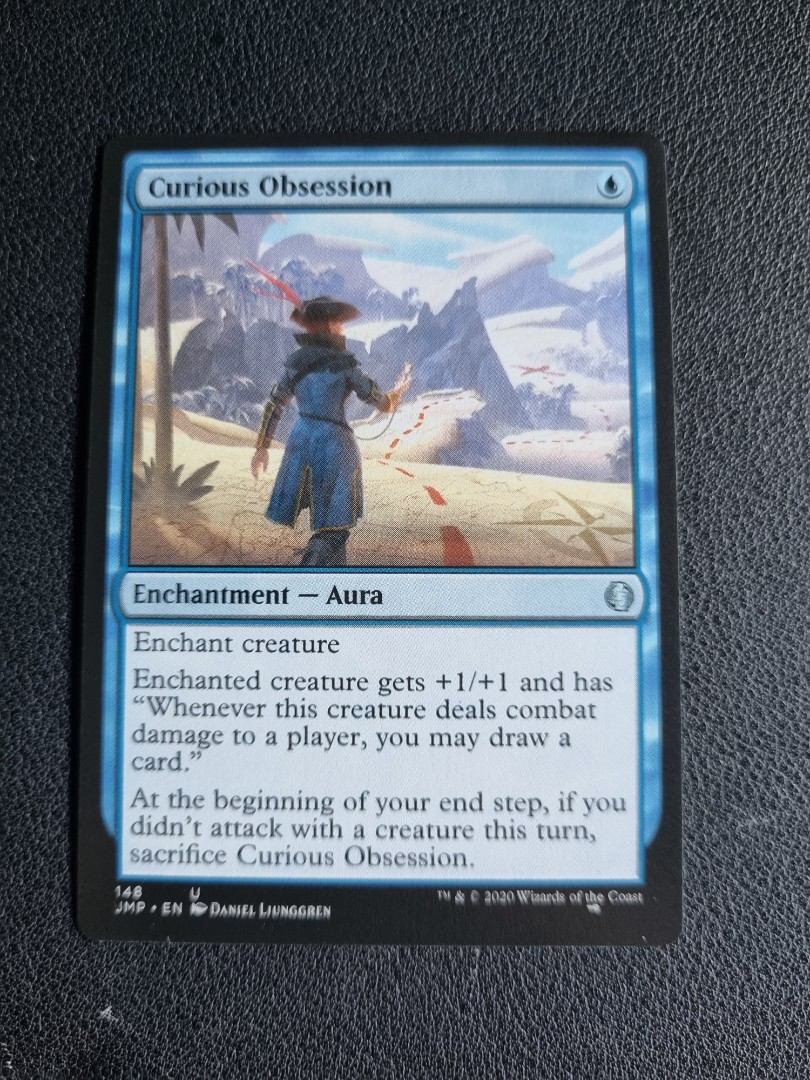 MTG Curious Obsession (JMP), Hobbies & Toys, Toys & Games on Carousell