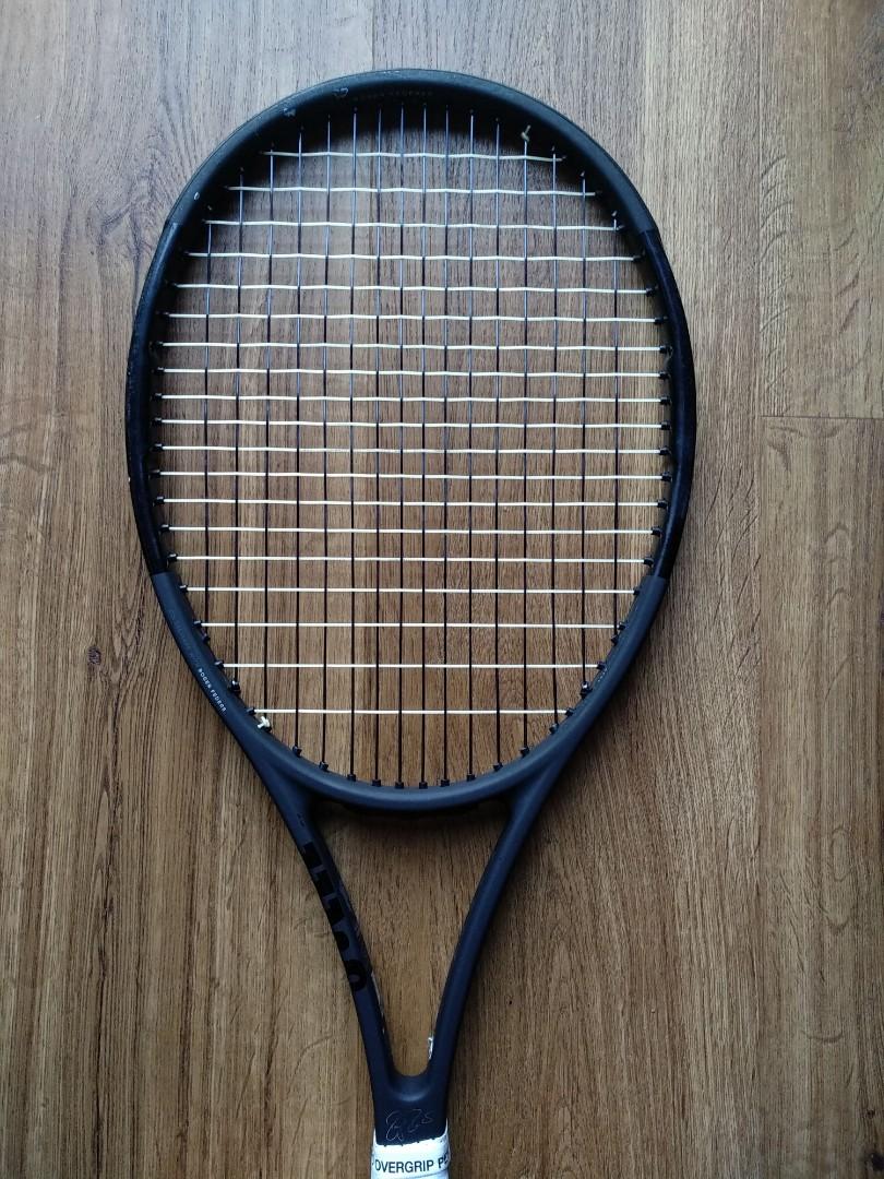 *New Strings* Wilson Pro Staff RF97 v11.0 Tennis Racket, Sports ...