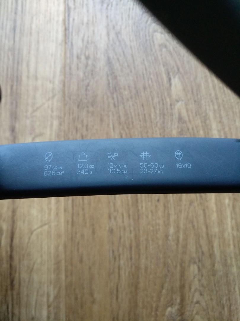 *New Strings* Wilson Pro Staff RF97 v11.0 Tennis Racket, Sports ...