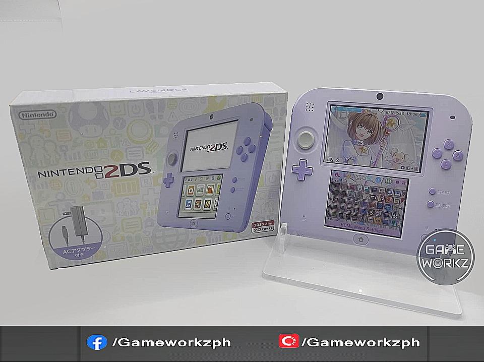 Nintendo 2DS Pink and Nintendo 2DS Lavender (Japan Exclusive Variants ...