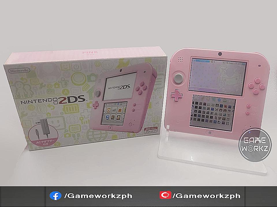 Nintendo 2DS Pink and Nintendo 2DS Lavender (Japan Exclusive Variants ...