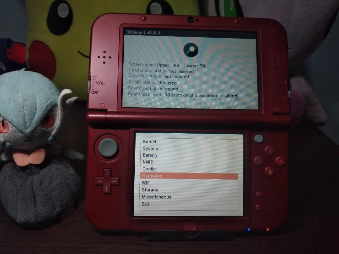 Nintendo New 3DS XL IPS Top Screen (CFW), Video Gaming, Video Game ...
