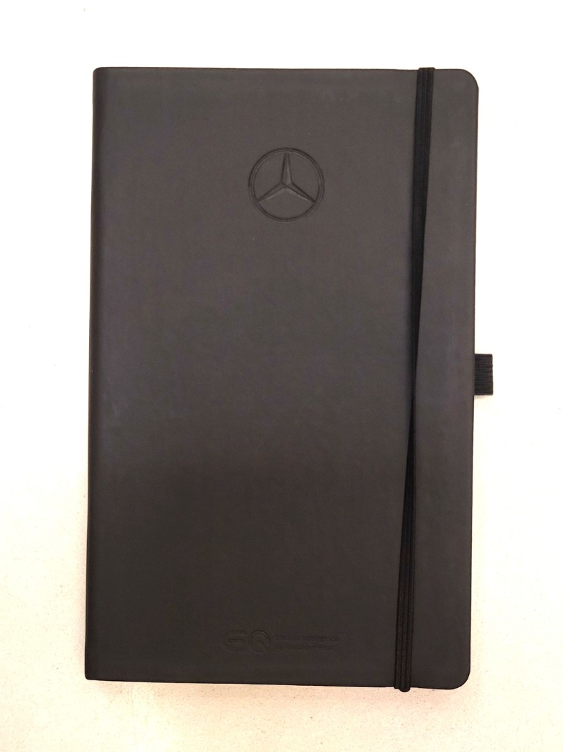 Notebook with Mercedes Benz Logo, Car Accessories, Accessories on Carousell