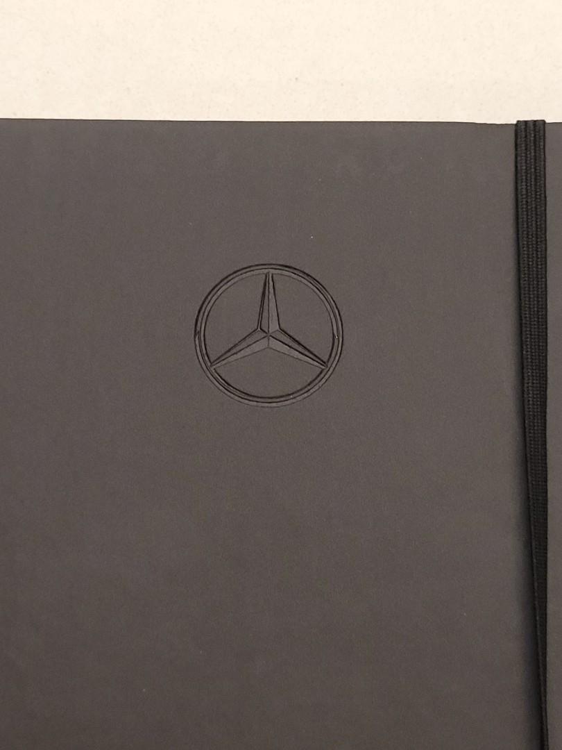Notebook with Mercedes Benz Logo, Car Accessories, Accessories on Carousell