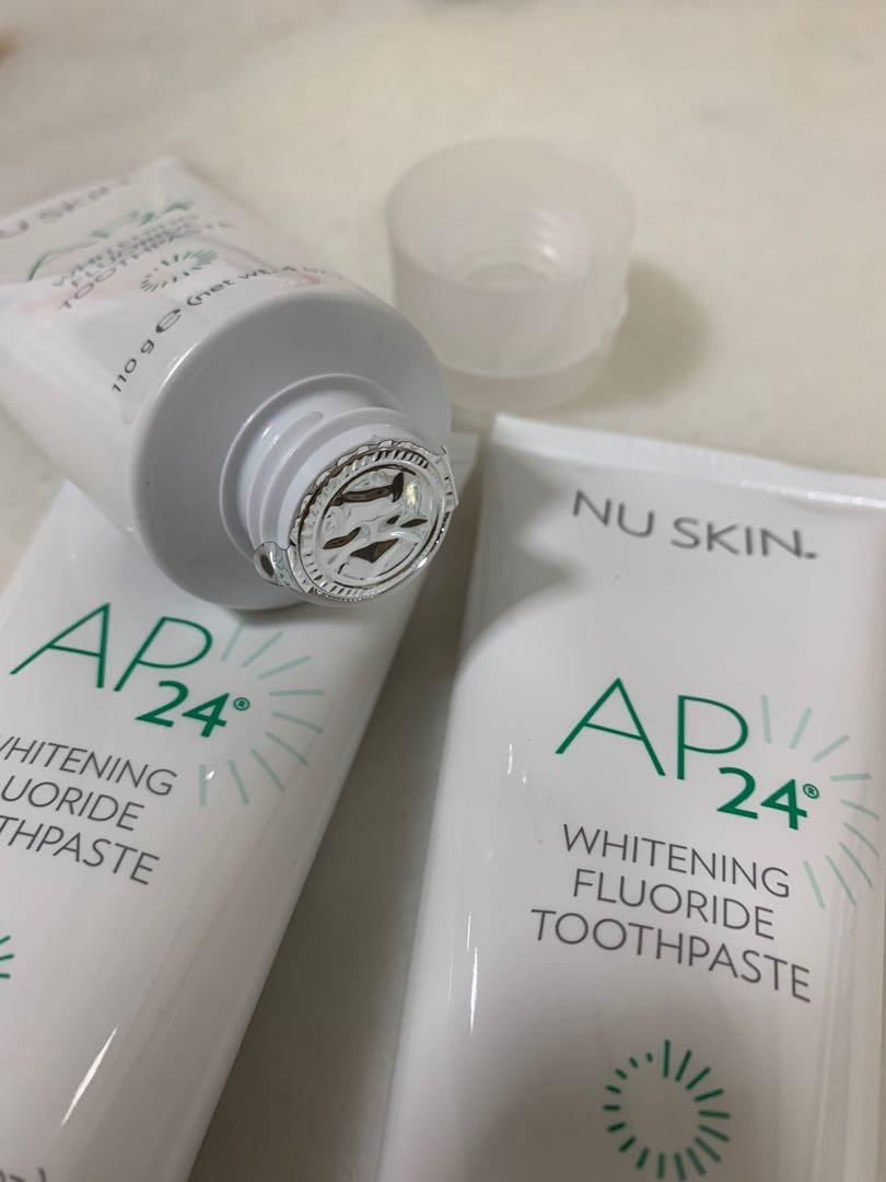 NU SKIN AP24 (whitening Fluoride Toothpaste) - 110g, Beauty & Personal ...