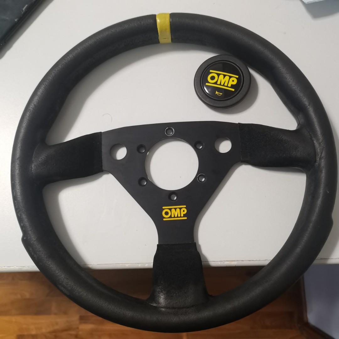 OMP steering wheel, Car Accessories, Accessories on Carousell