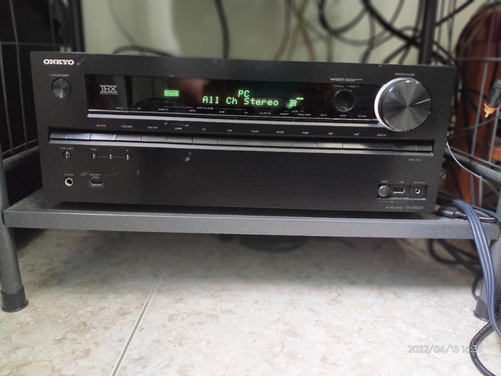 Onkyo TX-NR609 7.2 channel AV receiver, Audio, Soundbars, Speakers & Amplifiers on Carousell