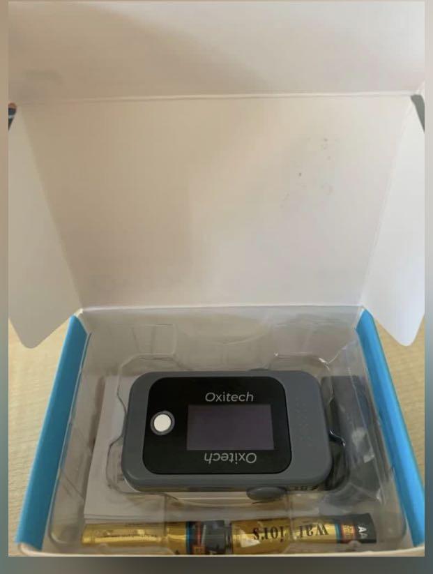 Oxitech Pulse Oximeter, Health & Nutrition, Health Monitors & Weighing ...
