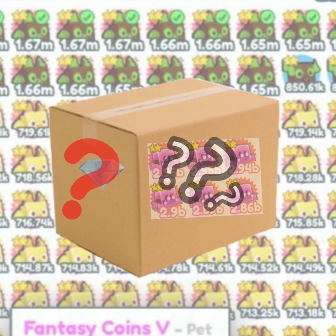 Pet Simulator X mystery Box, Video Gaming, Gaming Accessories, In-Game ...