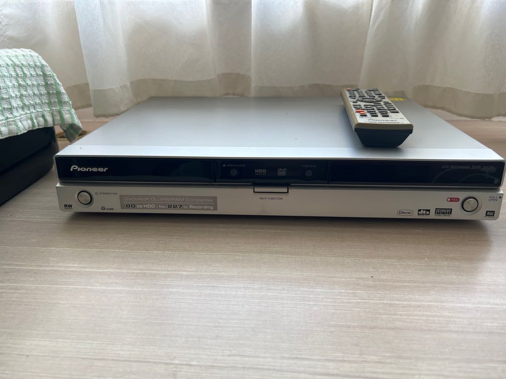Pioneer HDD/DVD Recorder DVR-340H, Hobbies & Toys, Music & Media, CDs ...