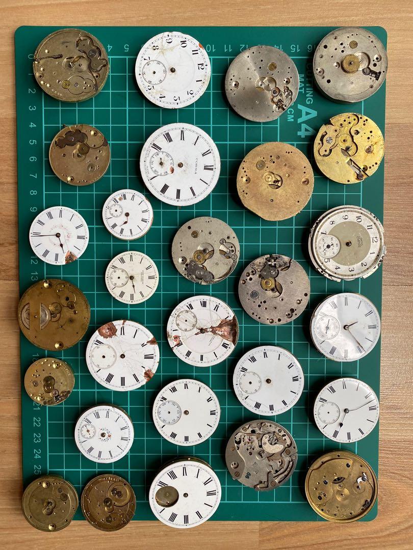 Vintage Pocketwatch movements, Hobbies & Toys, Memorabilia ...