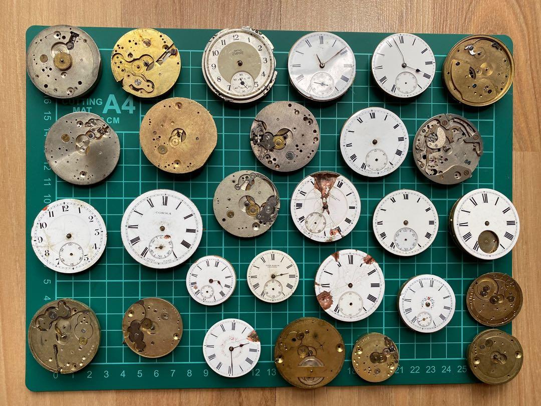 Vintage Pocketwatch movements, Hobbies & Toys, Memorabilia ...