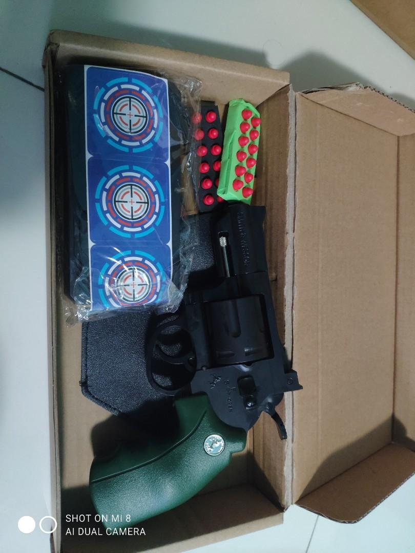 Police revolver nerf gun Smith and Wilson movable cosplay 1:1 model ...