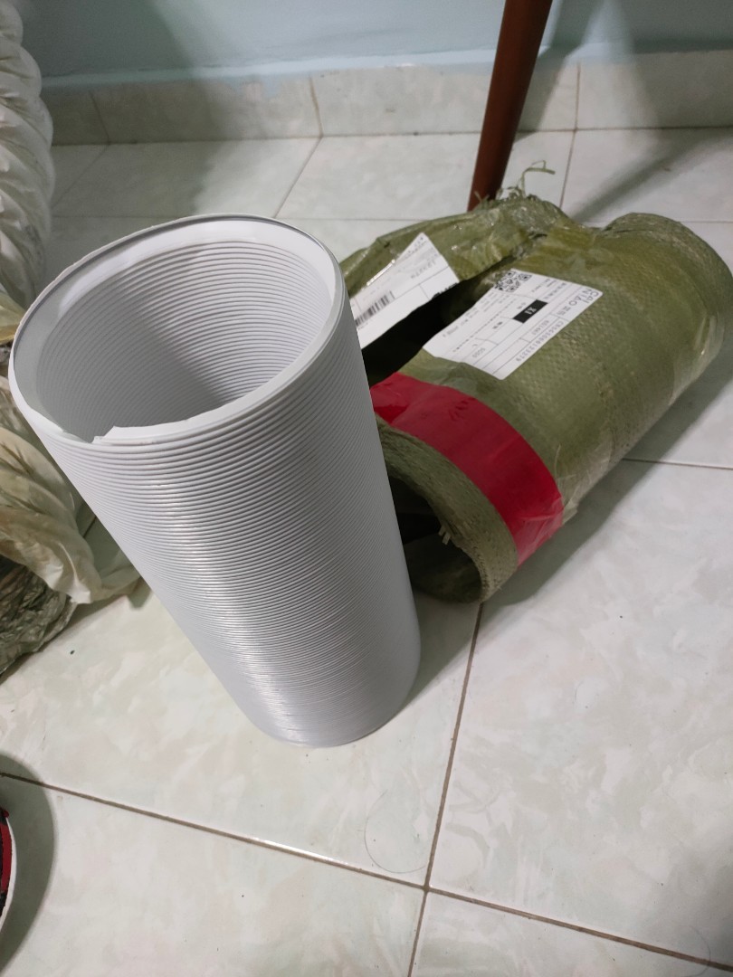 Portable aircon exhaust duct pipe, TV & Home Appliances, Air ...