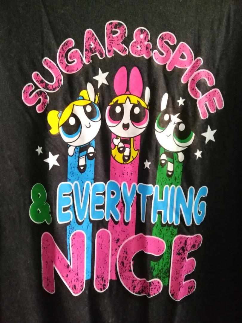 PPG POWERPUFF GIRLS Vintage Cartoon Graphic Merch Shirt, Women's ...