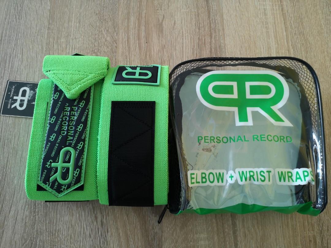 PR Strength Elbow Wraps, Sports Equipment, Exercise & Fitness, Weights ...
