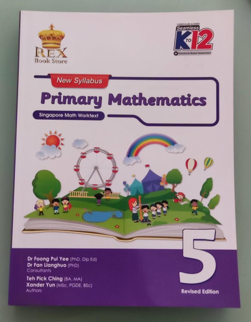 Primary Mathematics 5, Hobbies & Toys, Books & Magazines, Textbooks on ...