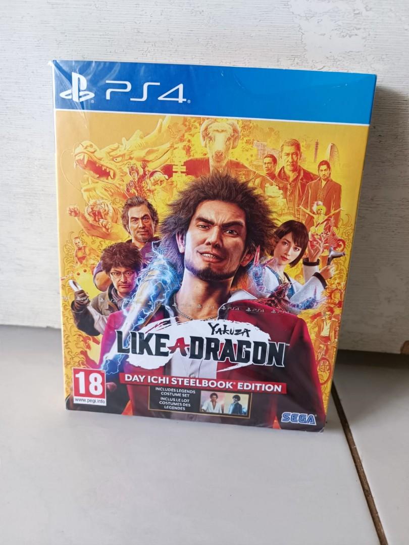 Ps4 Yakuza Like A Dragon Yakuza 7 Day Ichi Steelbook Edition Video