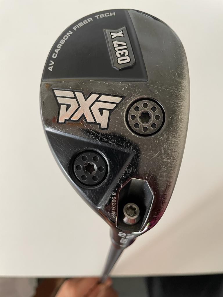 PXG 0317 X Gen 4 hybrids. 22 degrees. Mitsubishi MMT 80 stiff shaft, Sports Equipment, Sports ...