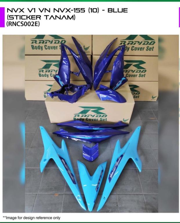 Rapido Cover Set Coverset AEROX155 NVX155 V1 NVX V1 AEROX V1 Colour ...