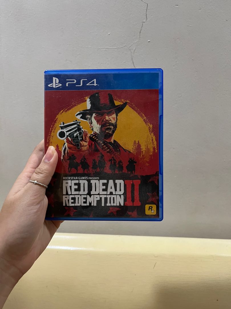 Red Dead Redemption 2 RDR2 PlayStation 4 PS4 Game CD, Video Gaming ...