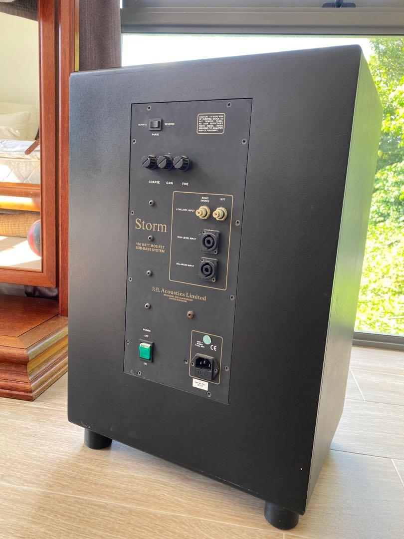 REL Storm Subwoofer, Audio, Soundbars, Speakers & Amplifiers on Carousell