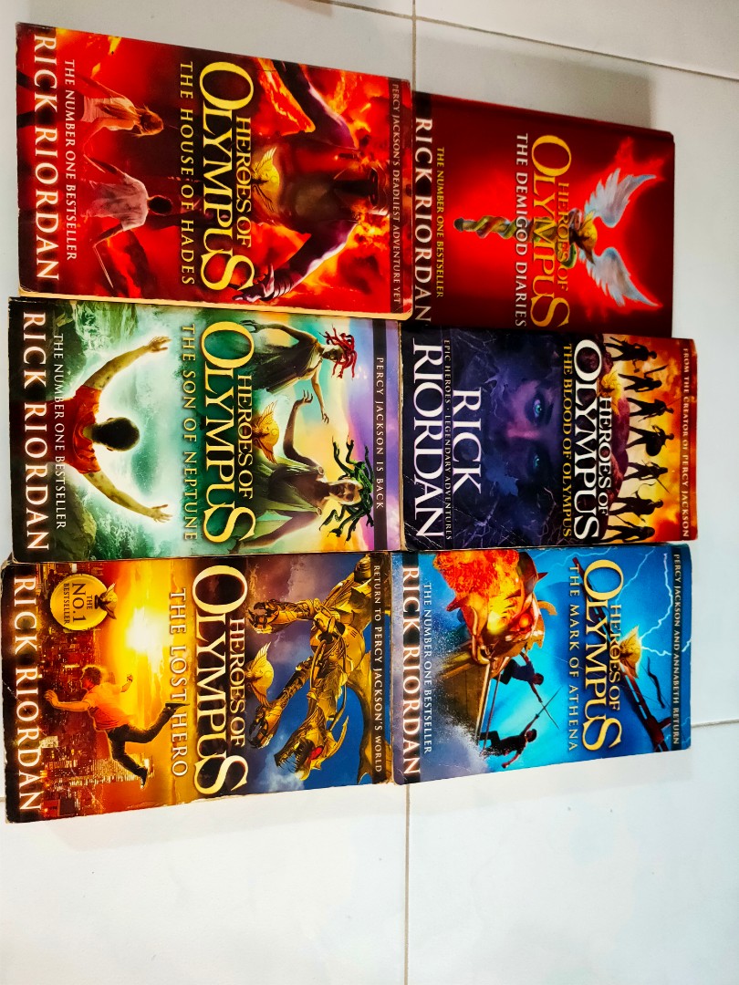 Rick Riordan stories books, Hobbies & Toys, Books & Magazines, Fiction ...