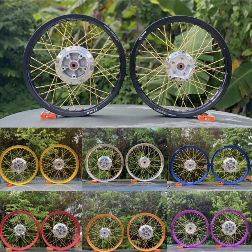 RIM ALLOY SET RCB, Motorcycles, Motorcycle Accessories on Carousell