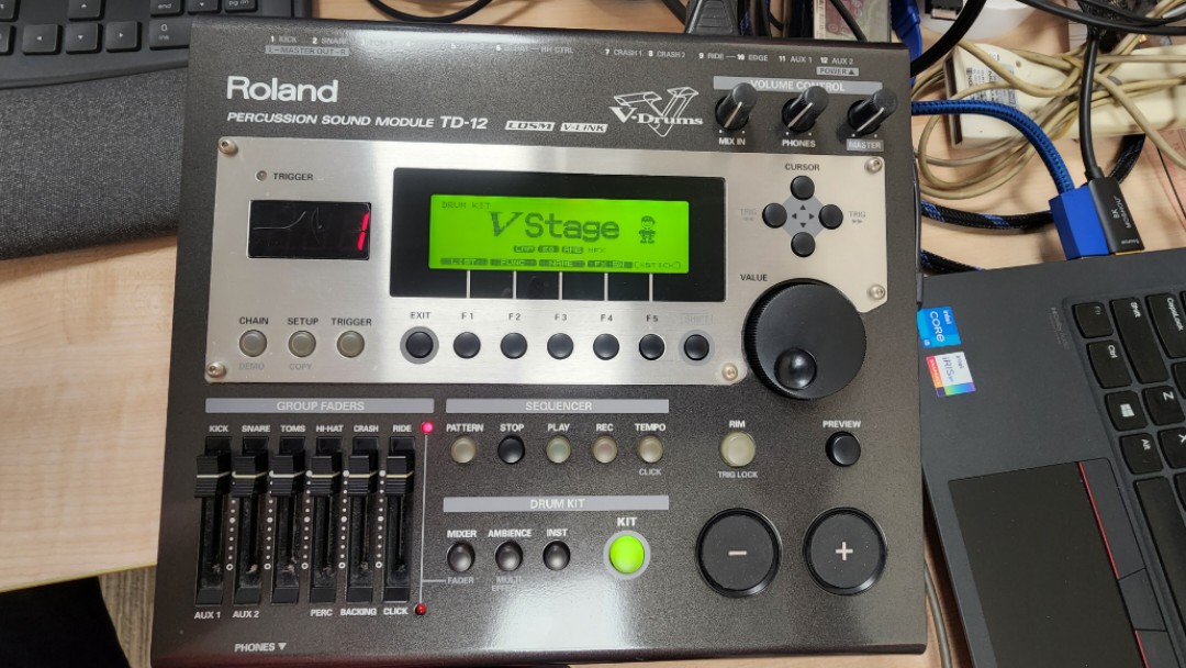 Roland TD-12 Percussion Sound Module, 興趣及遊戲, 音樂、樂器 & 配件, 樂器配件 - Carousell