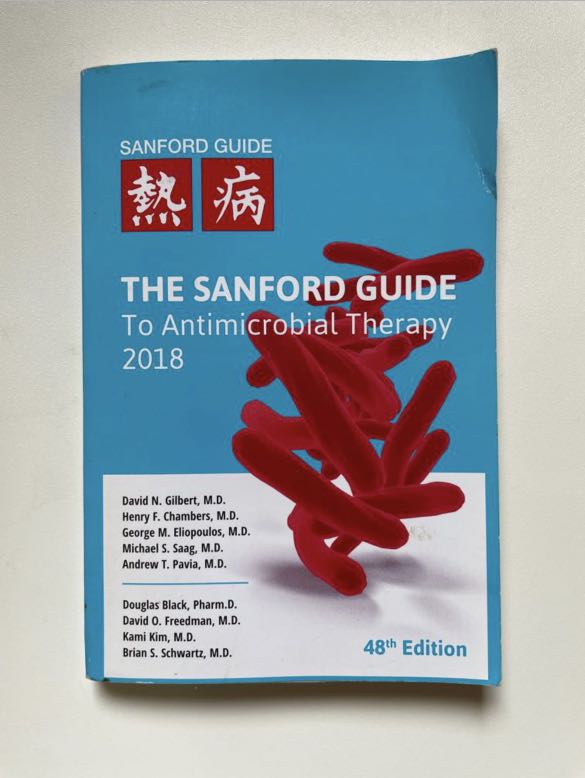 Sanford Guide to Antimicrobial Therapy 2018 (48th Edition), Hobbies ...