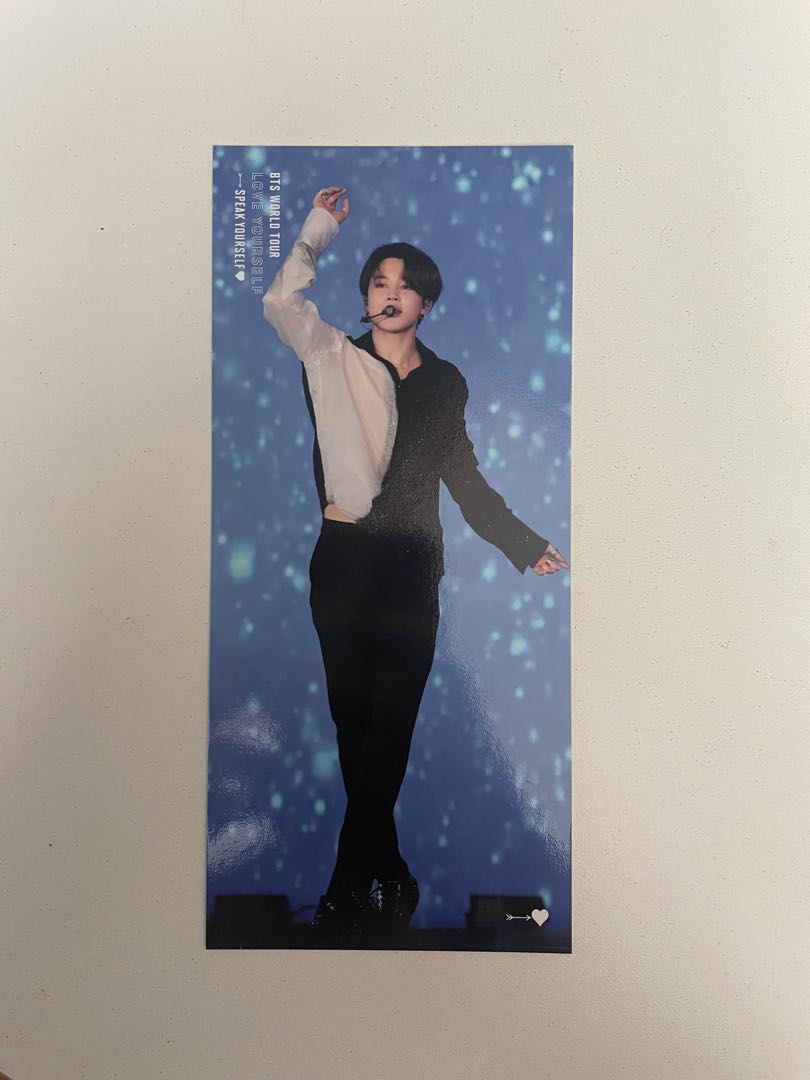Saopaolo bookmark jimin, Hobbies & Toys, Memorabilia & Collectibles, K ...