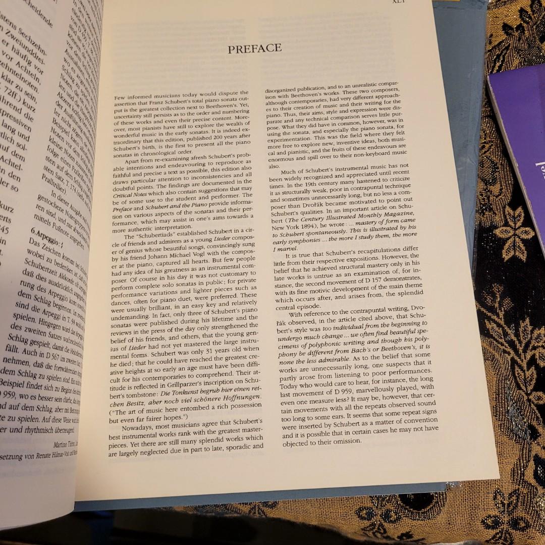 Schubert Piano Sonatas Vol 3 - Wiener Urtext score sheet music, Hobbies ...