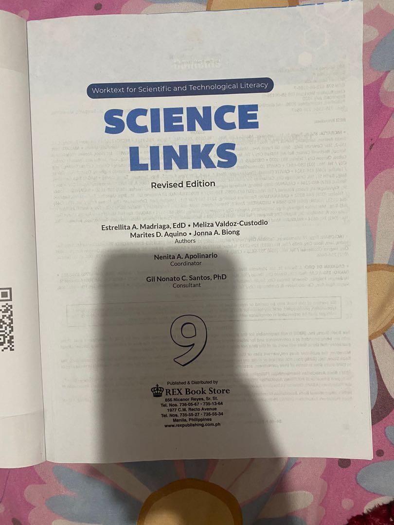 SCIENCE LINKS - GRADE 9, Hobbies & Toys, Books & Magazines, Textbooks ...