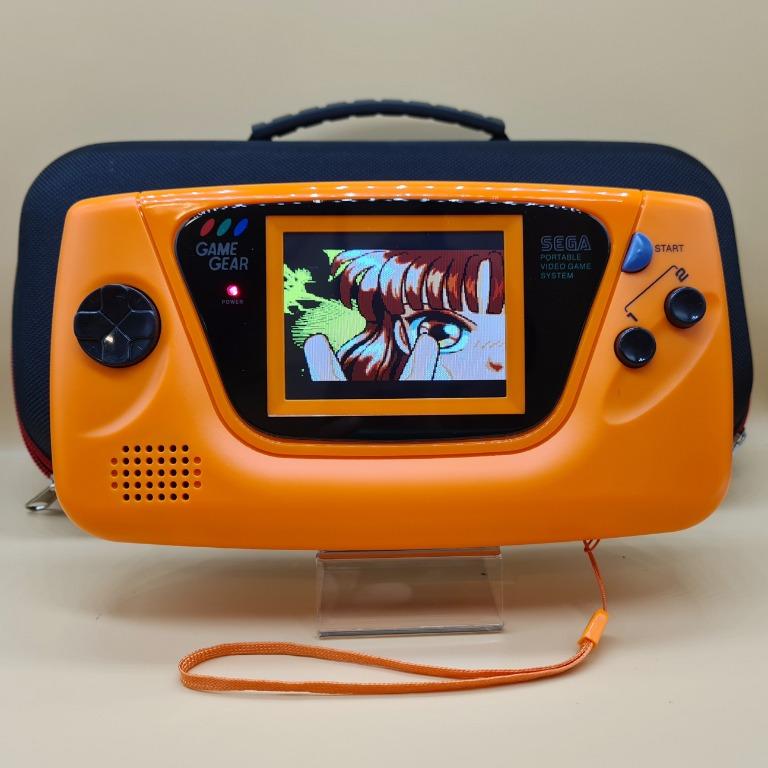 Sega Game Gear Gamegear Re-Capped, new Glass Lens, Upgraded LCD, new ...